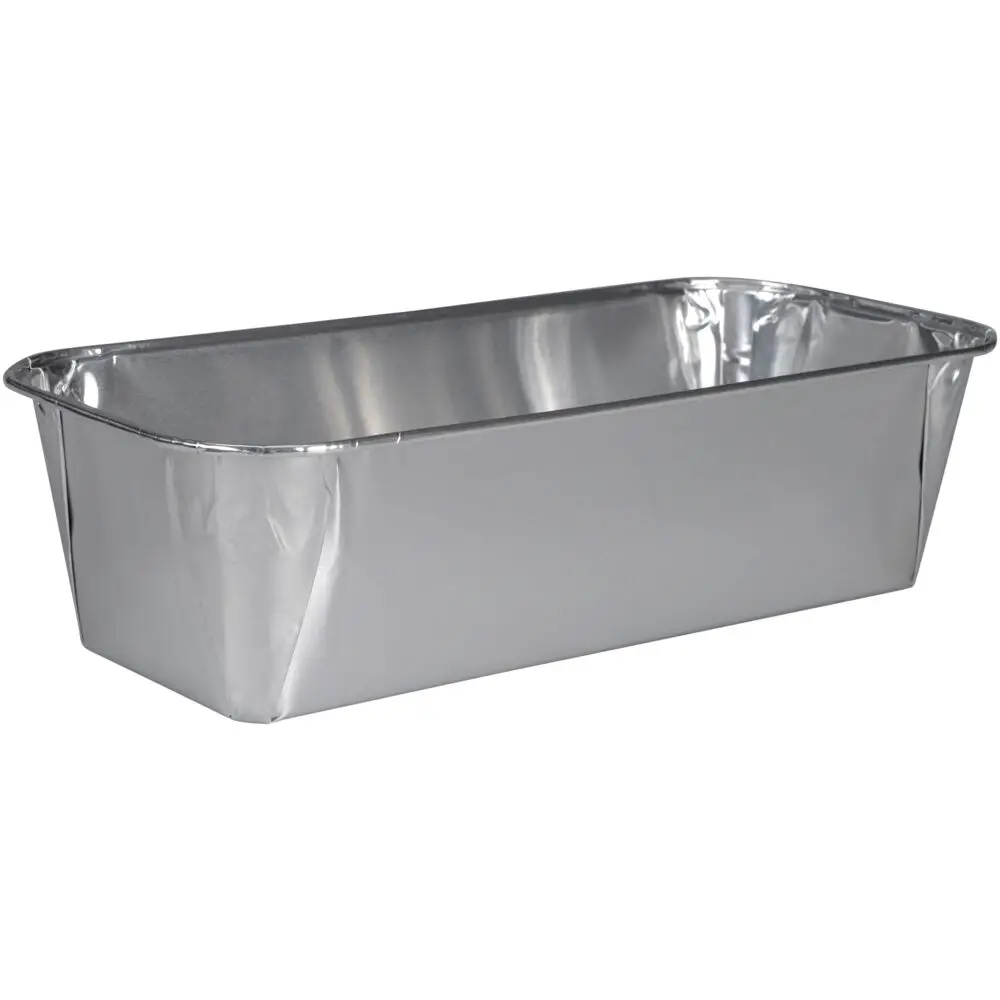 Aluforme 23,6x10,3x5,9cm sølv aluminium 1000 ml rektangulær smooth wall ...