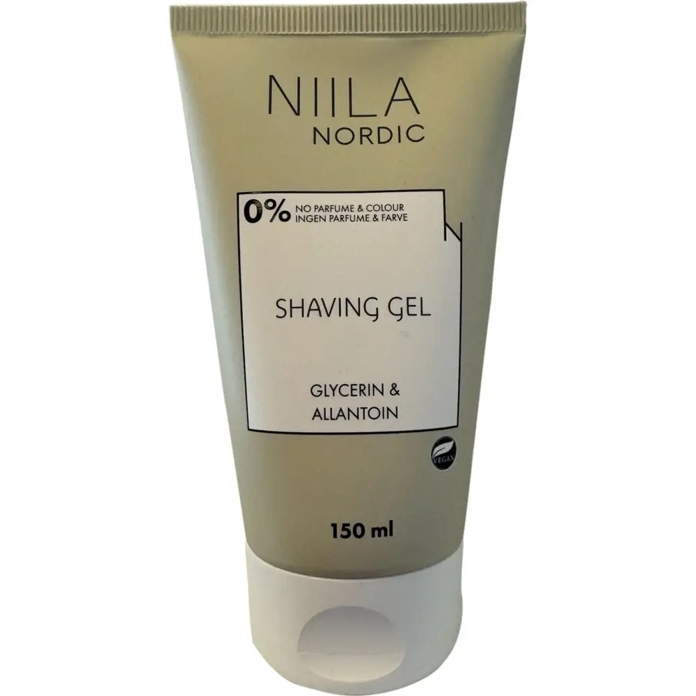 Barbergel, Niila Nordic, 150 ml, uden farve og parfume - Køb billigt på ...
