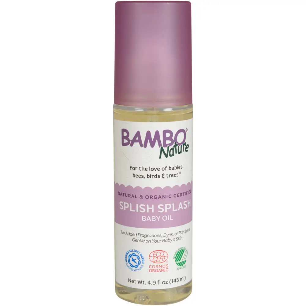 Badeolie Bambo Nature USA 145 ml uden farve og parfume - 48 stk - Køb ...
