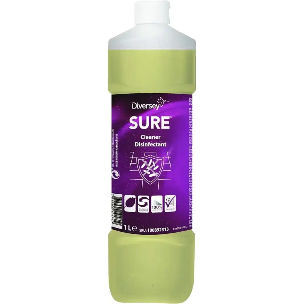 Desinfektions- og rengøringsmiddel - Diversey SURE Cleaner Disinfectant ...