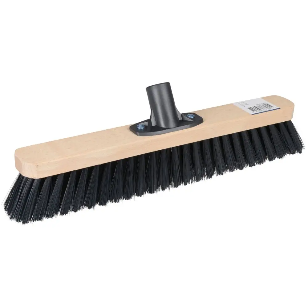 Fejekost sort træ 40 cm medium børstehår - Køb billigt på Grafical.dk