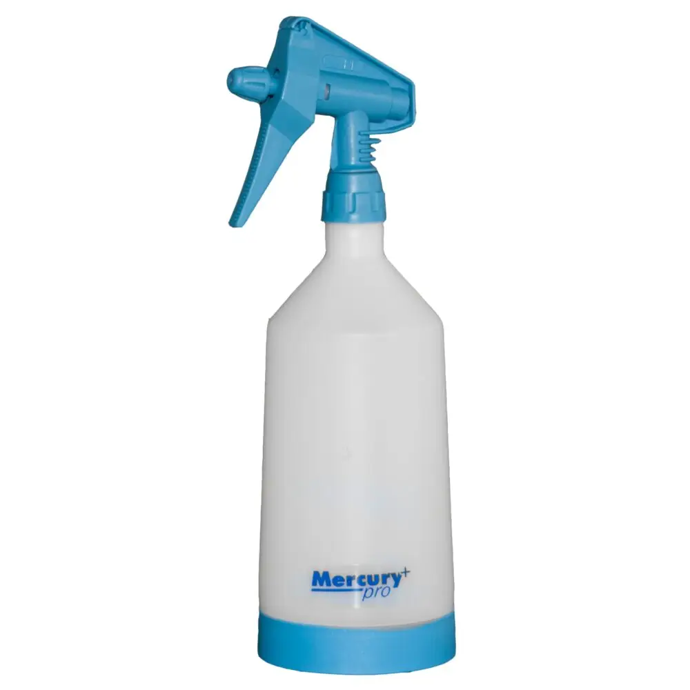 Forstøver Mercury Pro+, blå og hvid, med dobbelt action spray, 1 l, 9 cm,