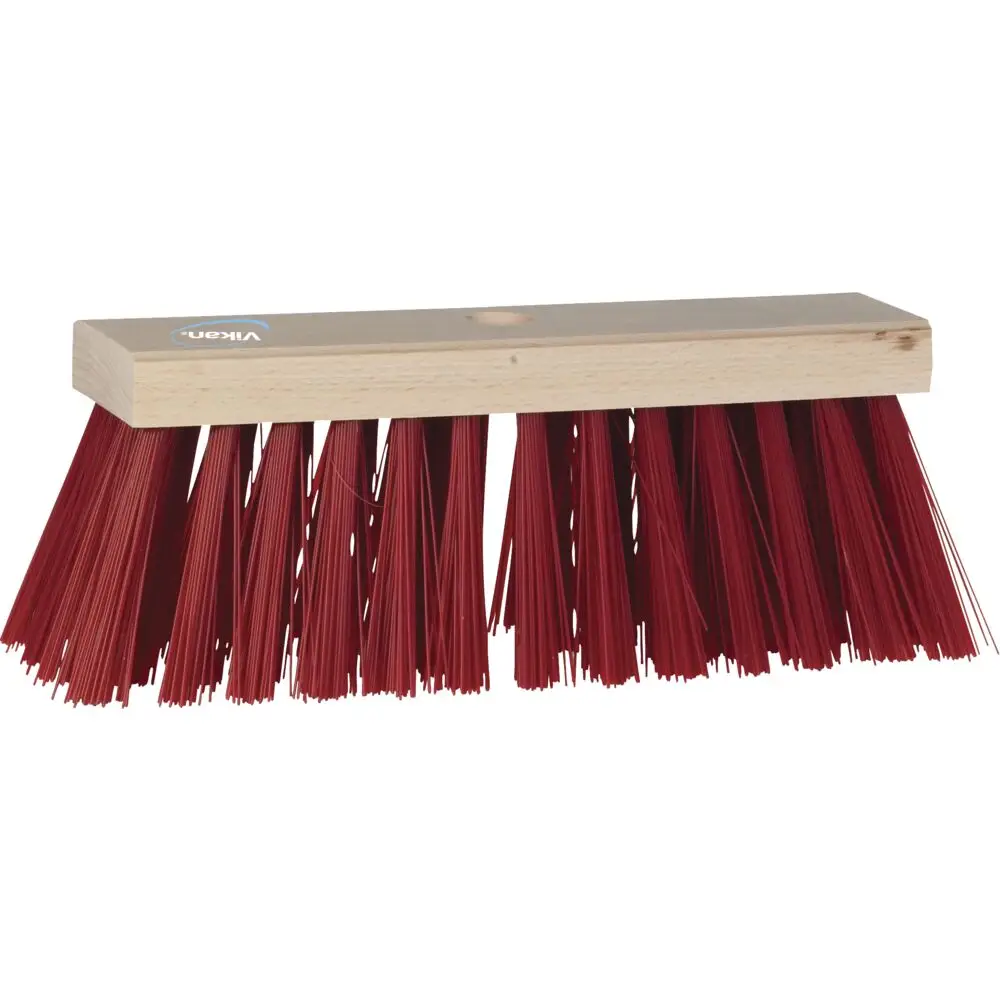 Gadekost Vikan PVC træ 32 cm medium børstehår - 5 stk - Køb billigt på ...