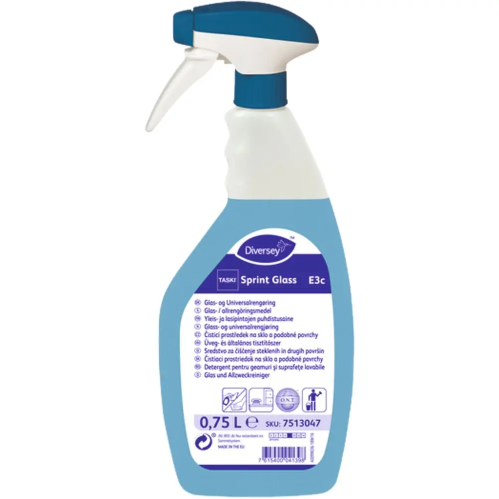 Glasrens - Diversey TASKI Sprint Glass E3c - Klar-til-brug - Med farve ...