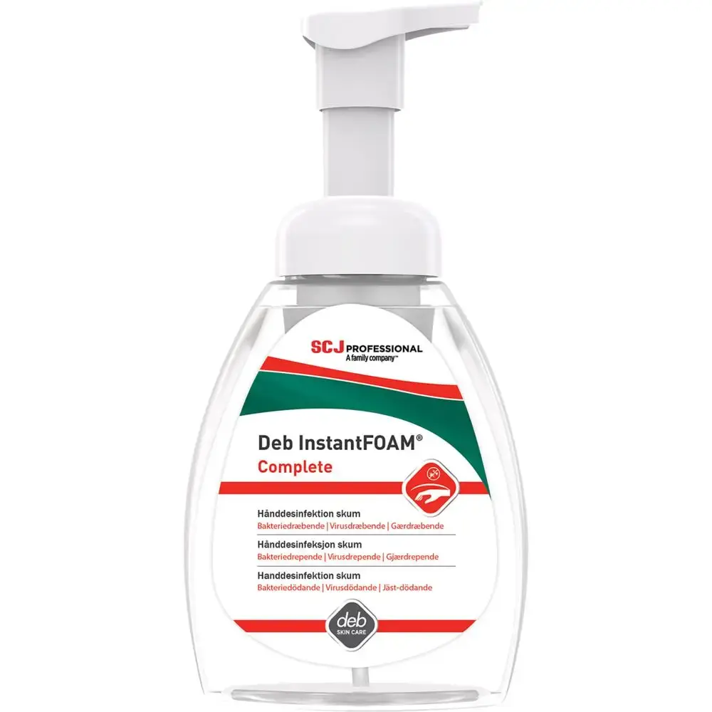 Hånddesinfektion – SC Johnson InstantFOAM Complete – 250 ml – med pumpe ...