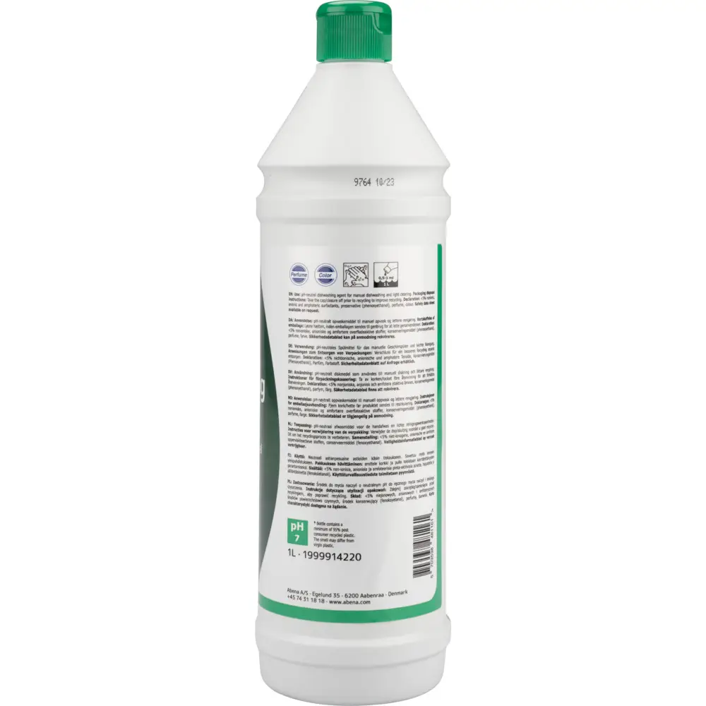 Håndopvask ABENA Puri-Line 1 L med farve og parfume - 6 stk - Køb billigt på Grafical.dk