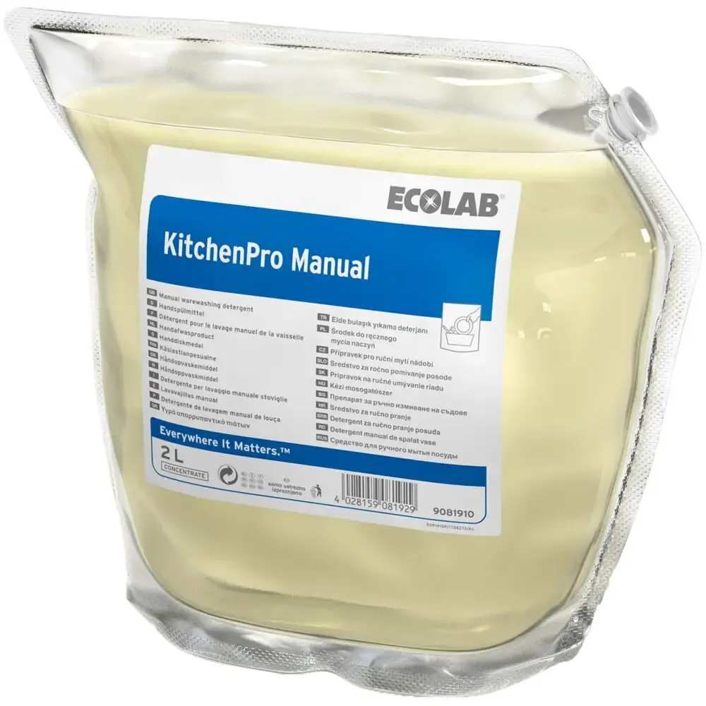 Håndopvask - Ecolab KitchenPro Manual - Uden farve og parfume - 2 L ...