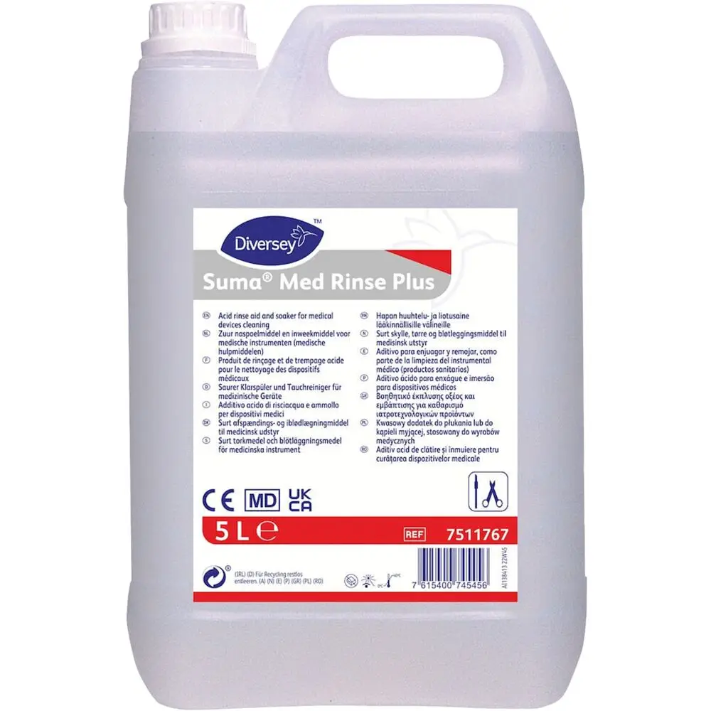 Iblødsætnings- og afspændingsmiddel - Suma Med Rinse Plus - 5 l - 2 stk ...
