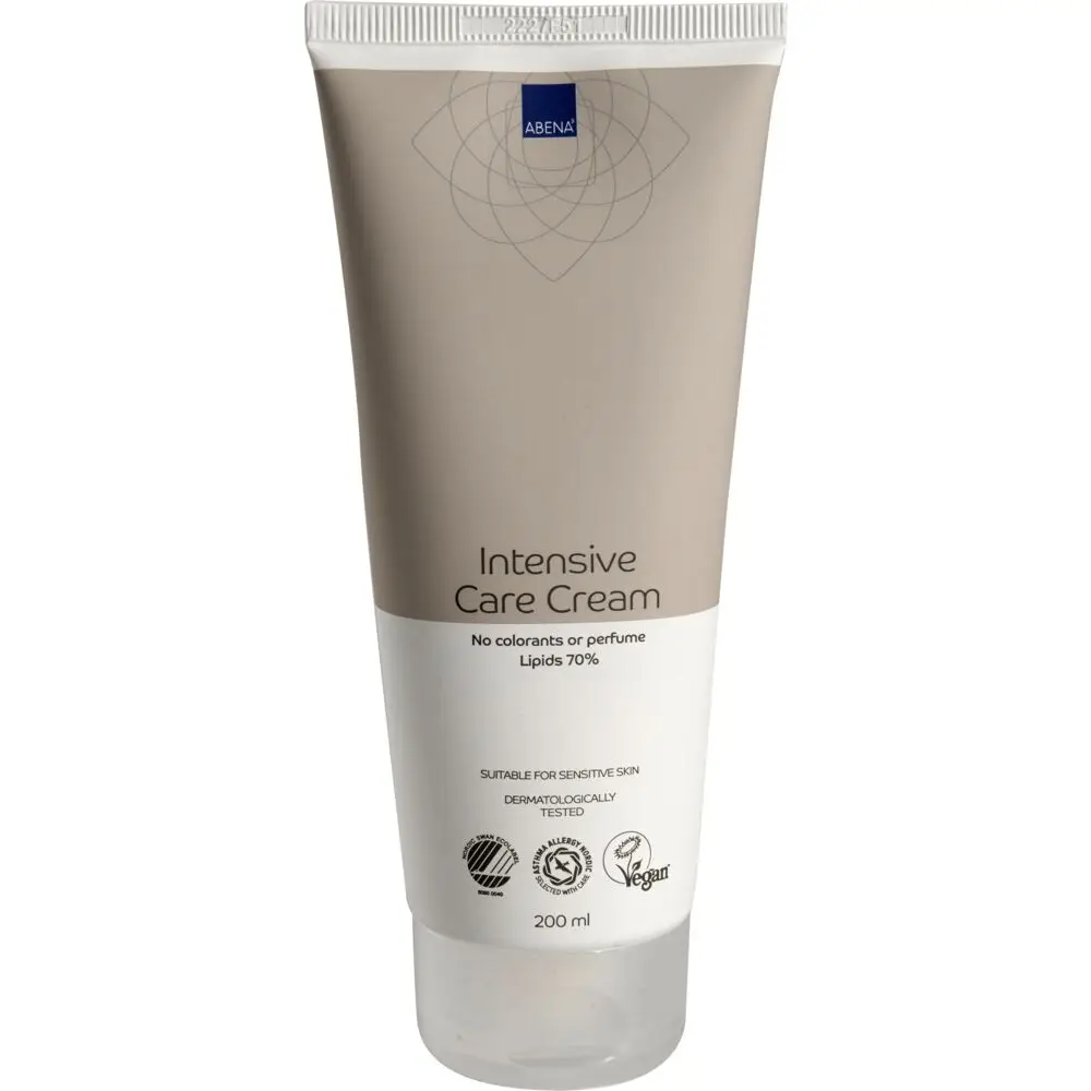 Intensive Care Cream ABENA 200 ml uden farve og parfume 70% fedt cream ...
