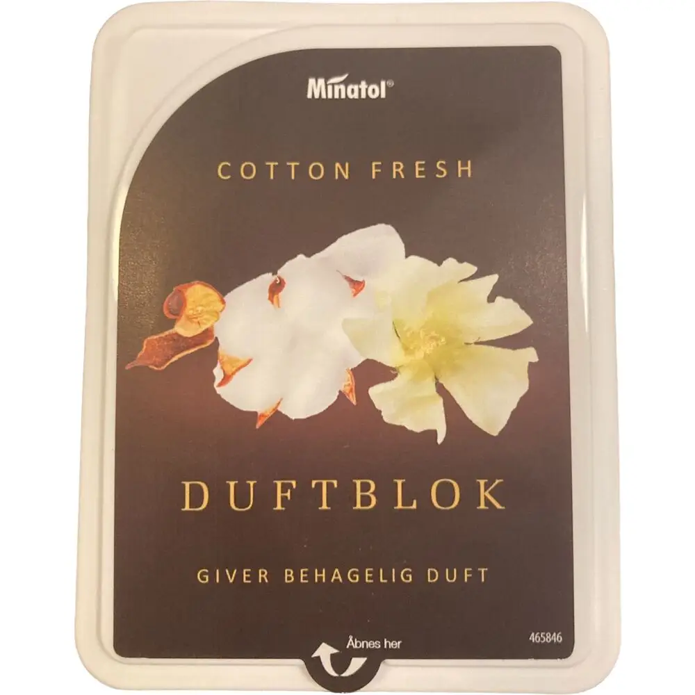 Luftfrisker - Minatol - Cotton Fresh - Uden farve, med parfume - 14 stk ...