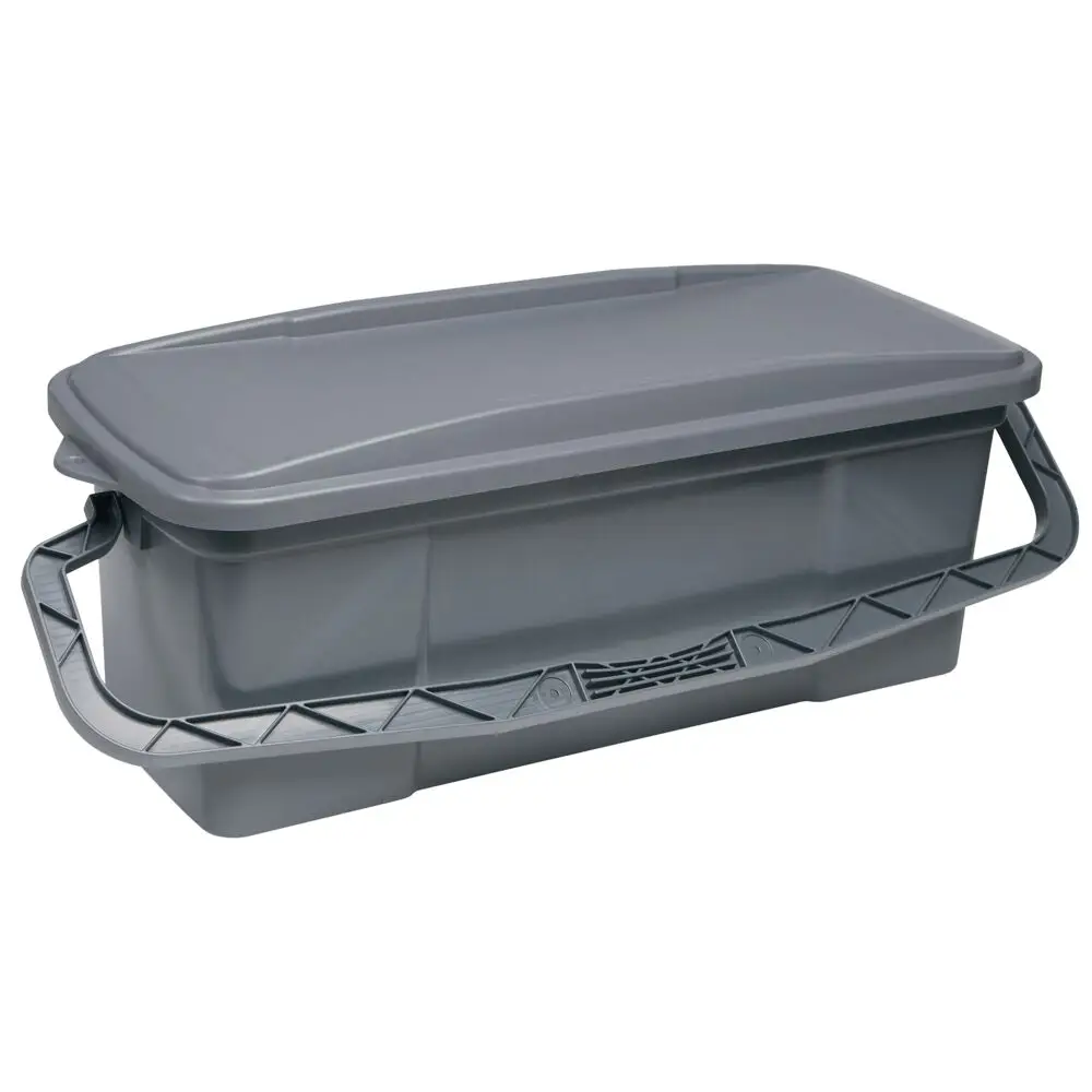Mop box, Vikan ErgoClean, grå, complete, 40 cm, - Køb billigt på ...