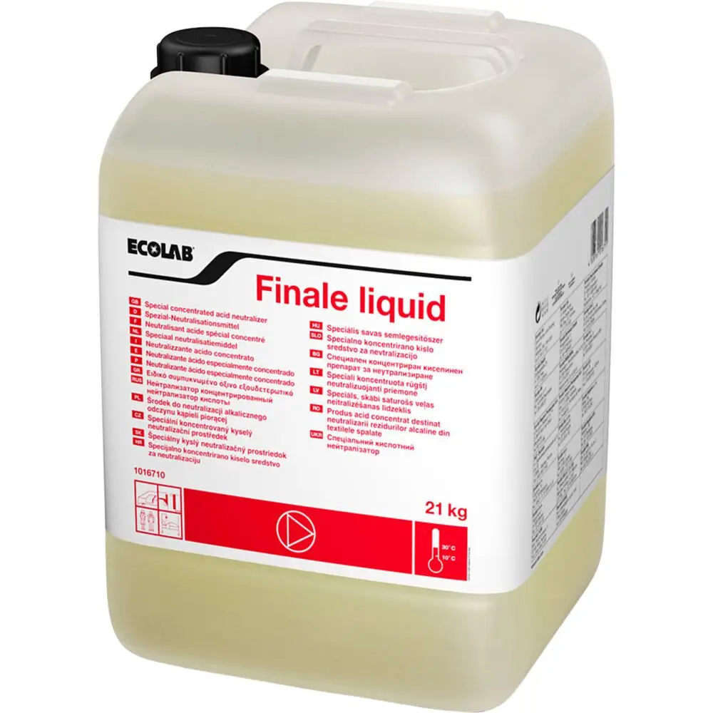 Neutraliseringsmiddel - Ecolab Finale Liquid - Med farve og parfume - 20 l