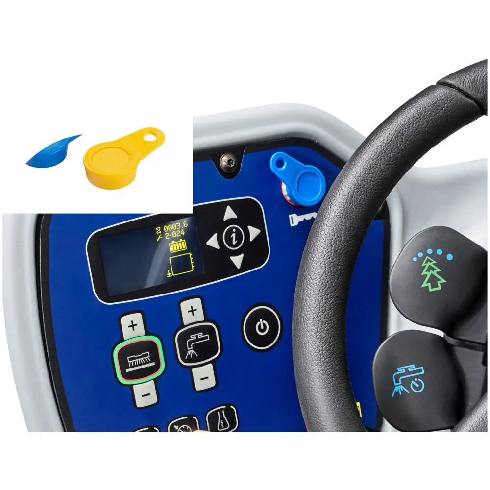 Nøgle, Smartkey, Nilfisk, SC2000, blå, bruger - Køb billigt på Grafical.dk