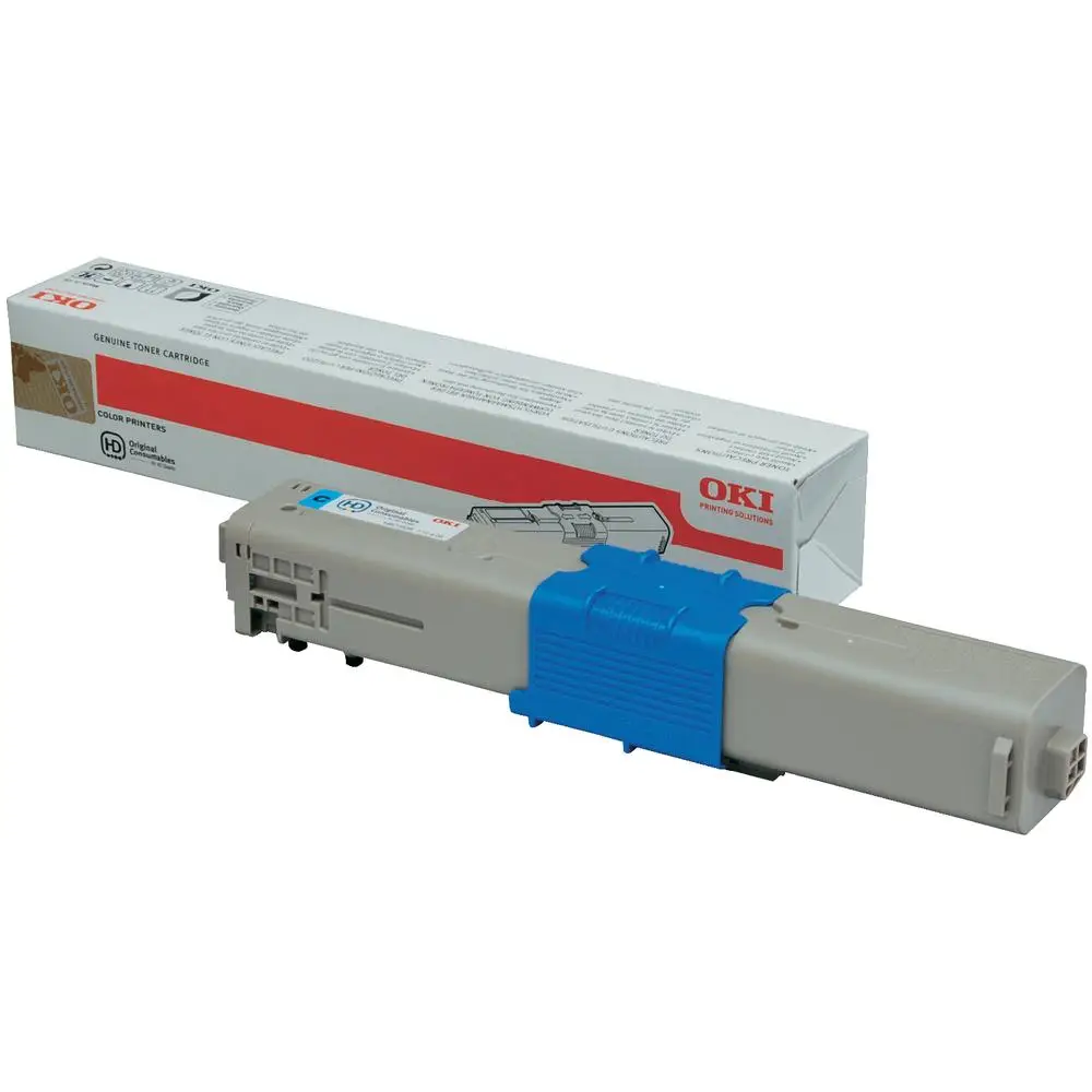 OKI C301/C321 - Lasertoner - Cyan - 1.500 sider - Køb billigt på ...