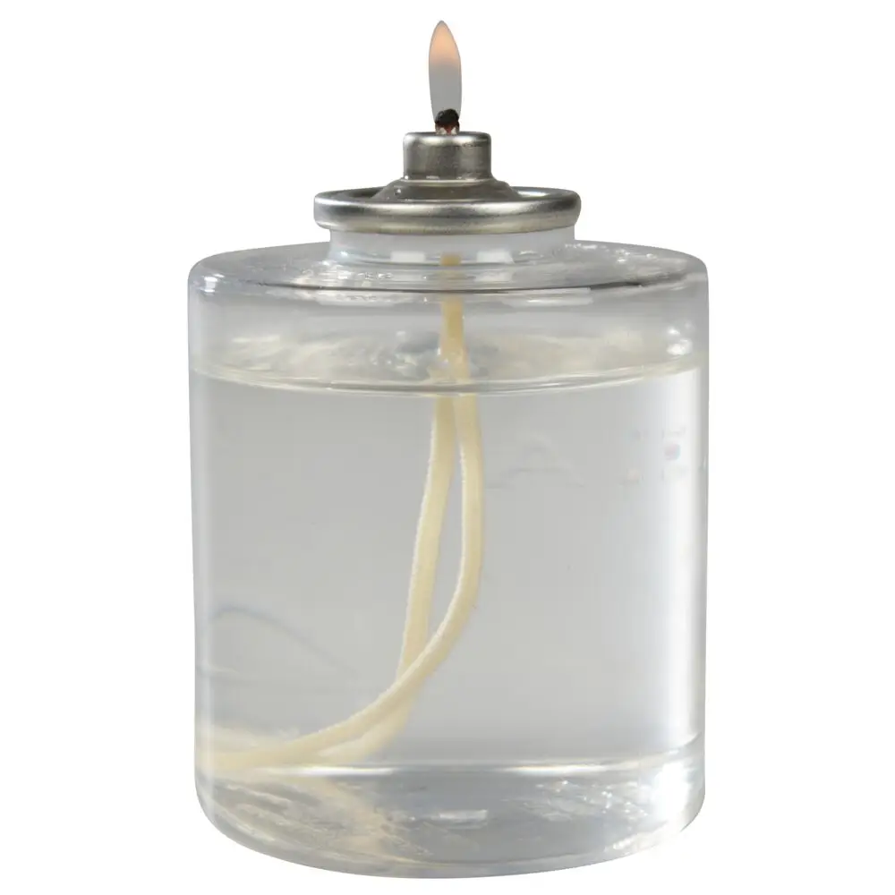 Olielys 7,3 cm Ø6,5 cm hvid paraffin - 50 timer - 36 stk - Køb billigt ...