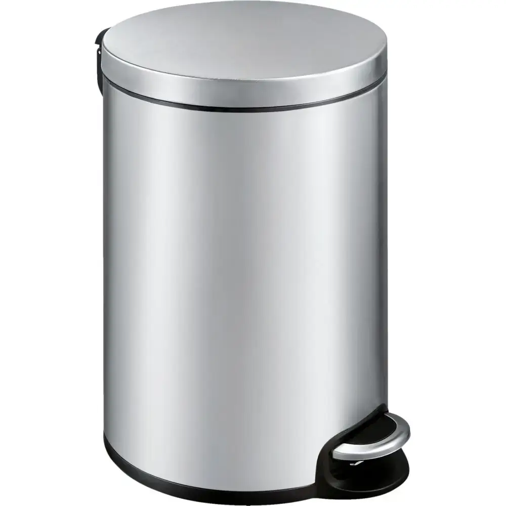 Pedalspand, EKO Serene, mat, rustfrit stål, 1-rums, 30 l, med plast ...