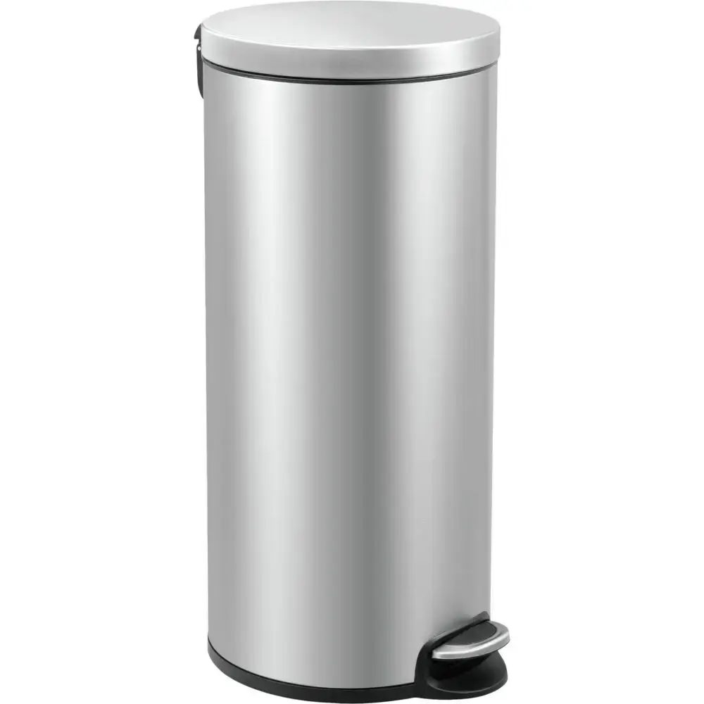 Pedalspand, EKO Serene, stål mat, rustfrit stål, 1-rums, 30 l, med ...