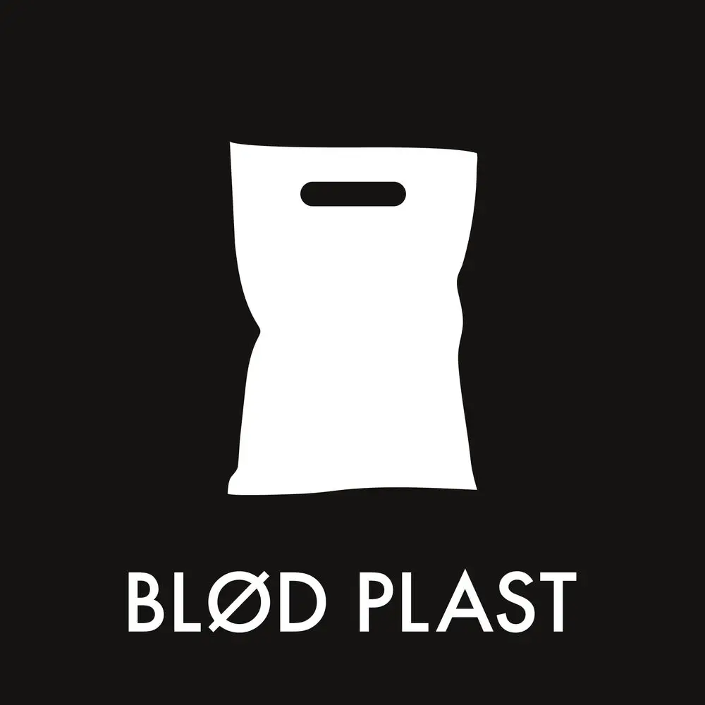 Piktogram, 12x12cm, sort, folie, til blød plast, selvklæbende - Køb ...