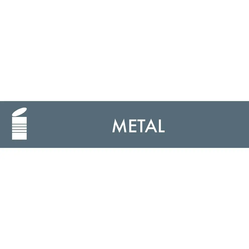 Piktogram, 3x16cm, grå, folie, til metal, selvklæbende - Køb billigt på ...