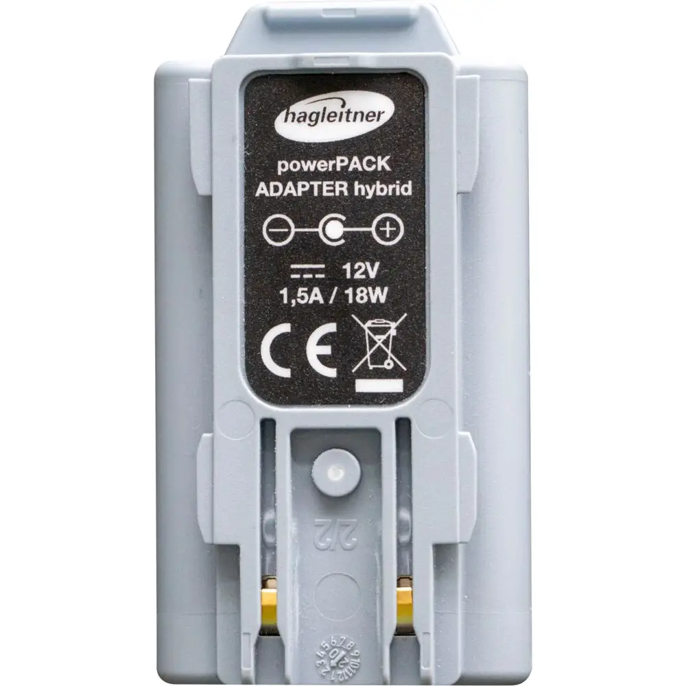 Powerpack adapter, Hagleitner, grå, plast, hybrid, til Powerpack in ...