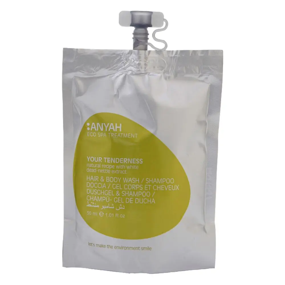 Shampoo & Bodywash Doypack Anyah - 30 ml - 200 stk - Køb billigt på ...