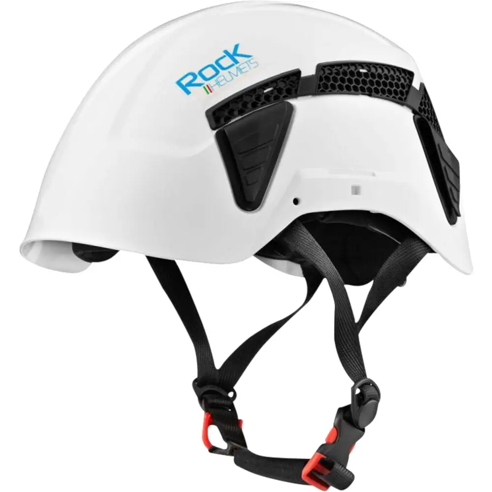 Sikkerhedshjelm Rock Dynamo Plus One size hvid ABS PS justerbar plads ...
