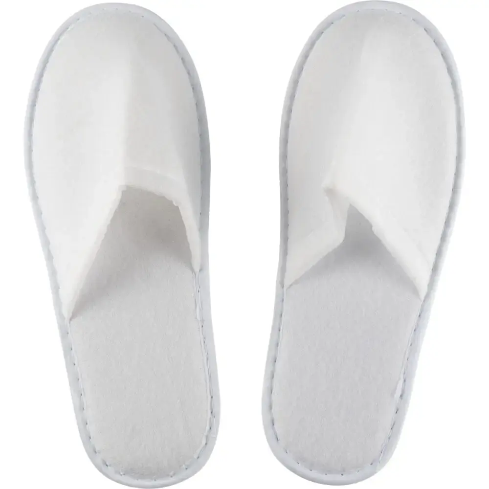 Slippers ABENA, hvid, engangs - 100 stk - Køb billigt på Grafical.dk