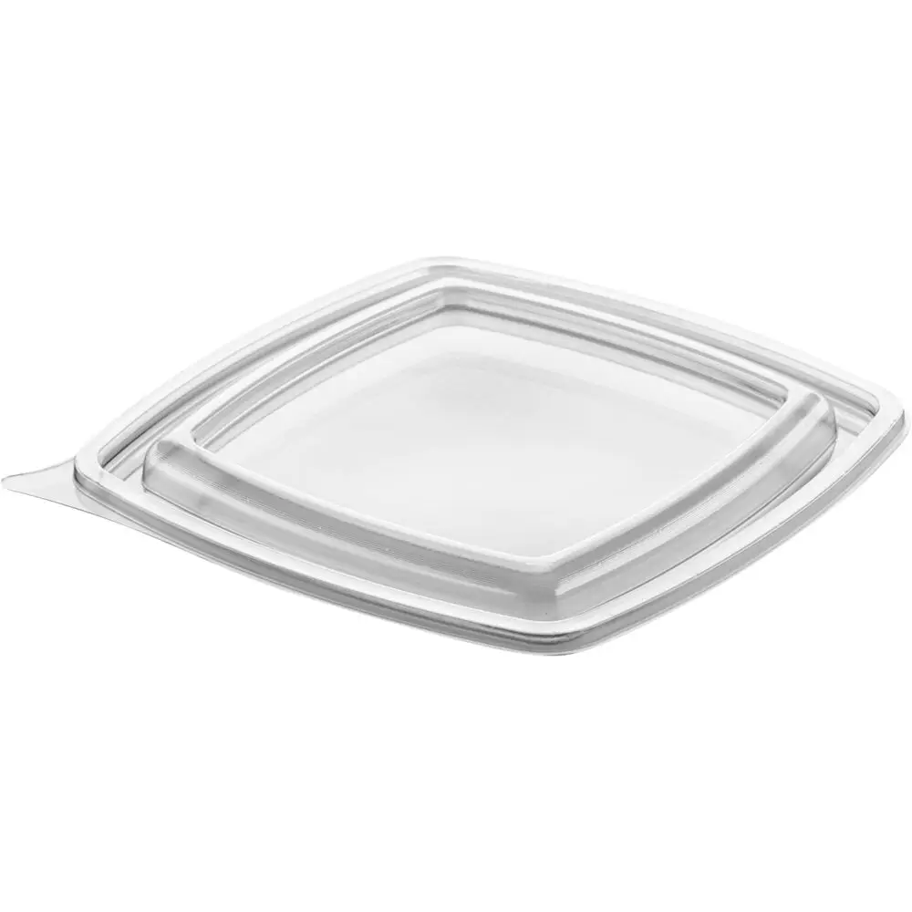 Snap-on låg, K 515201-1, 15,2x15,2x1cm, klar, APET - 600 stk - Køb ...