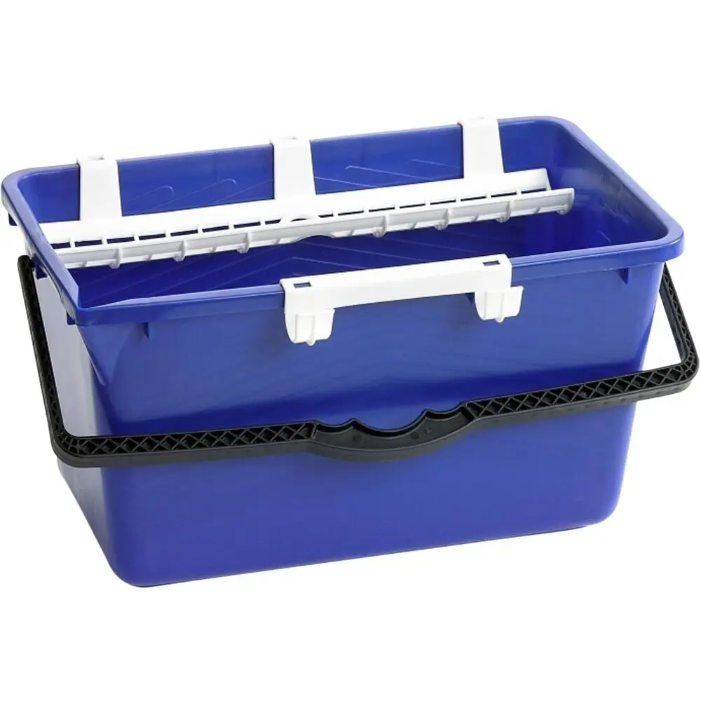 Spand, Moerman, 18 l, blå, til vinduessvasker - Køb billigt på Grafical.dk