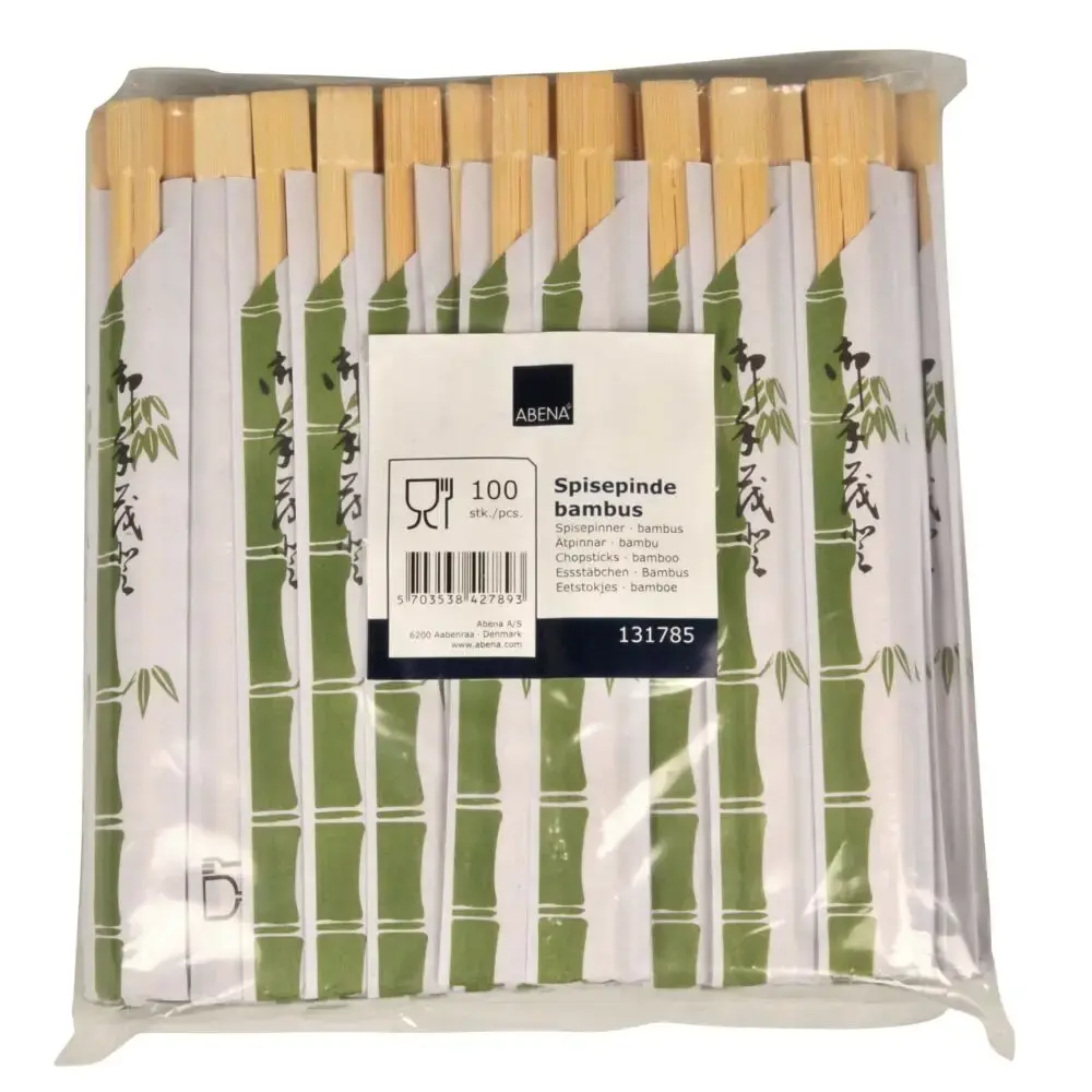 Spisepinde ABENA Gastro 21cm Ø0,5cm nature bambus - 100 par - Køb ...