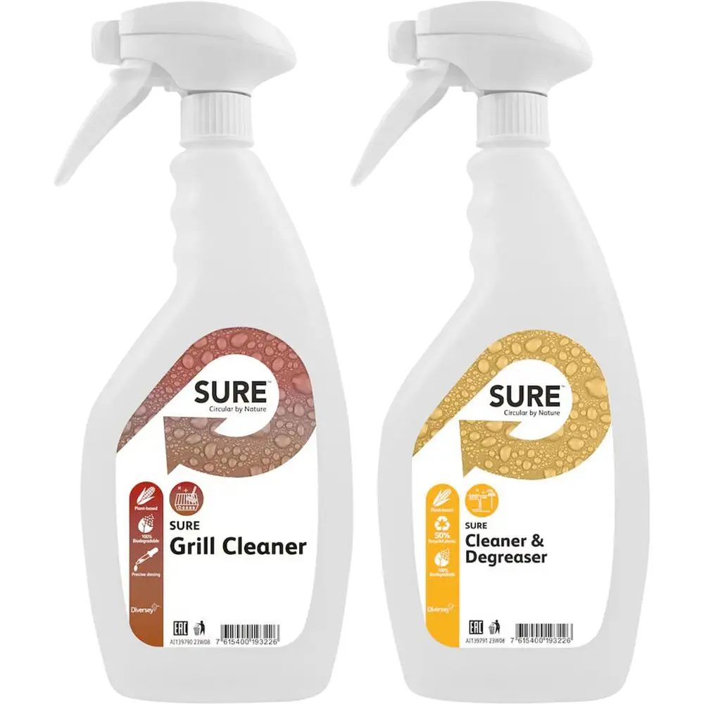 Sprayflasker til SURE Grill Cleaner & SURE Cleaner & Degreaser ...