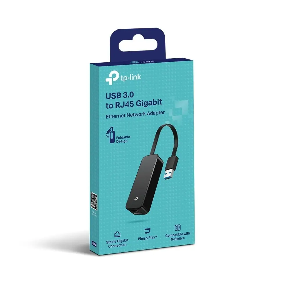 USB til Gigabit Ethernet Adapter - TP-Link UE306 - USB 3.0 - Køb billigt på Grafical.dk