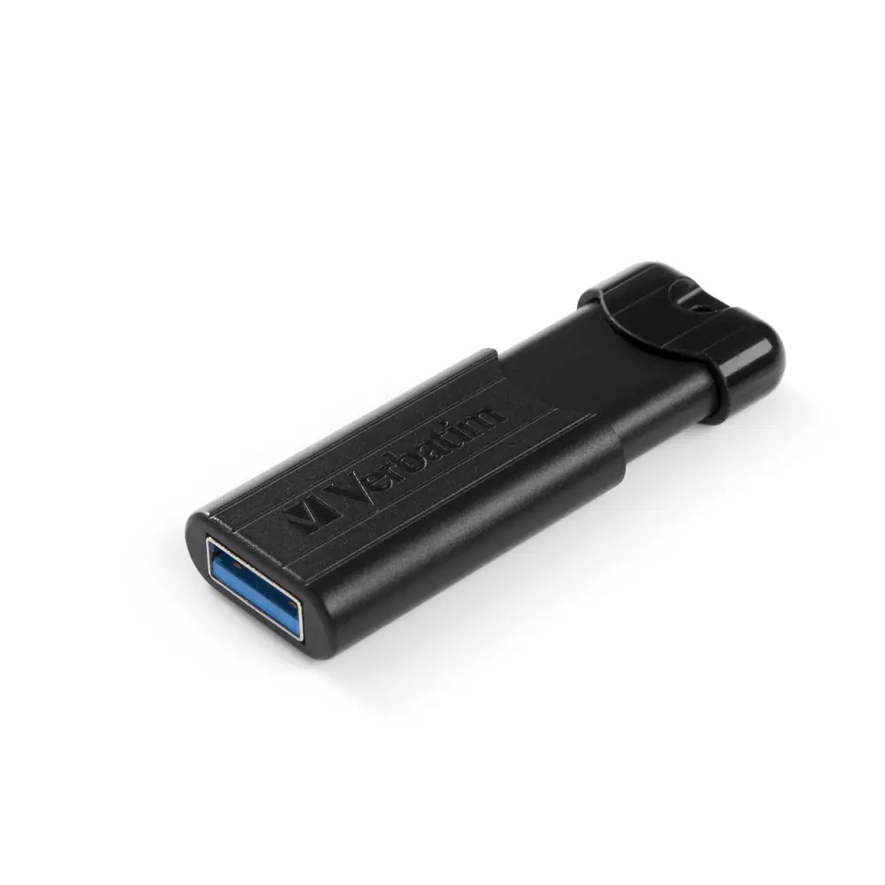 USB stik - Verbatim USB 3.2 PinStripe - 64GB - Sort - Køb billigt på ...