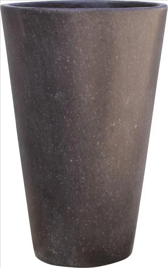 Tall Round Cone - Black - Ø 39 cm.