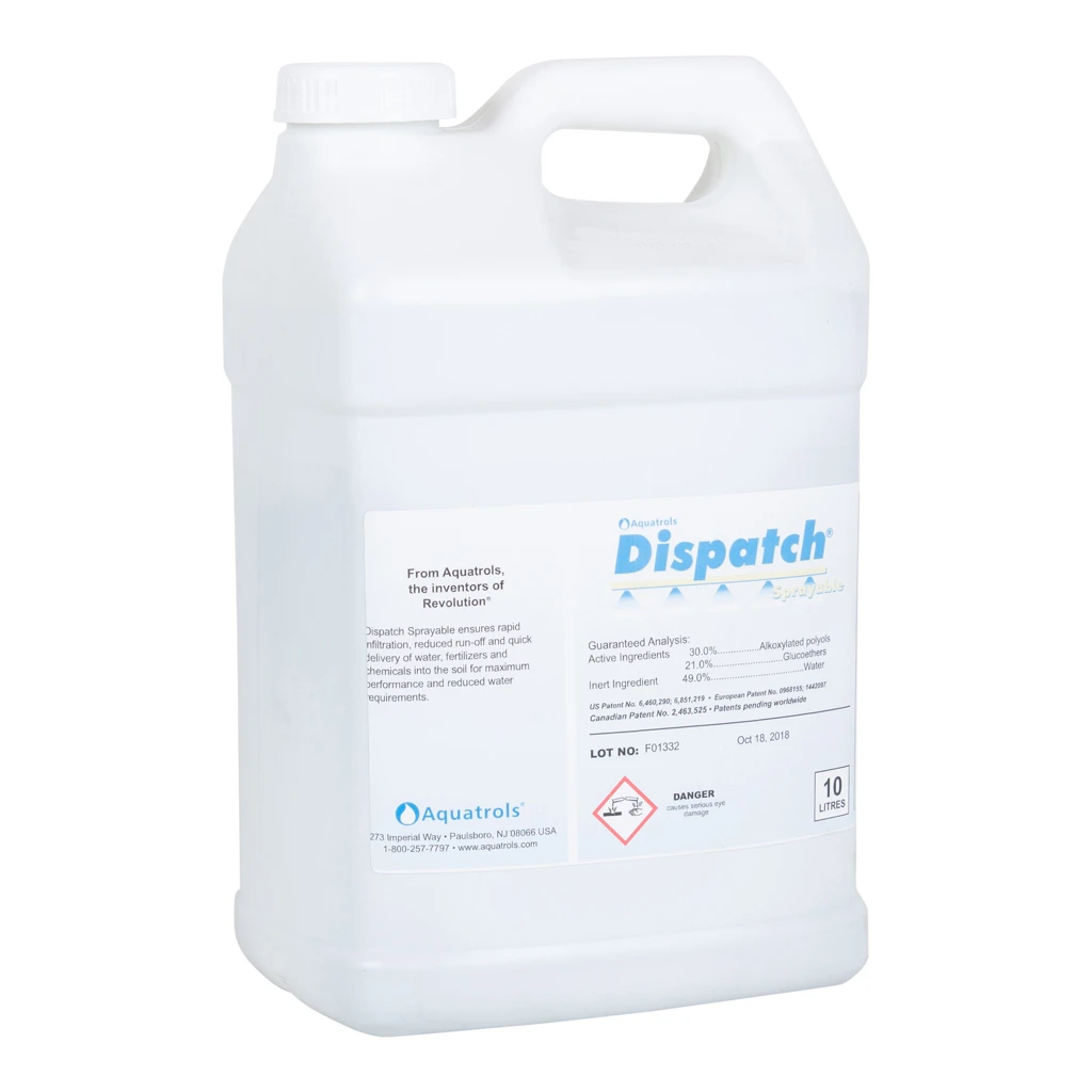 Dispatch Sprayable Afspænding | Effektiv til tørre perioder