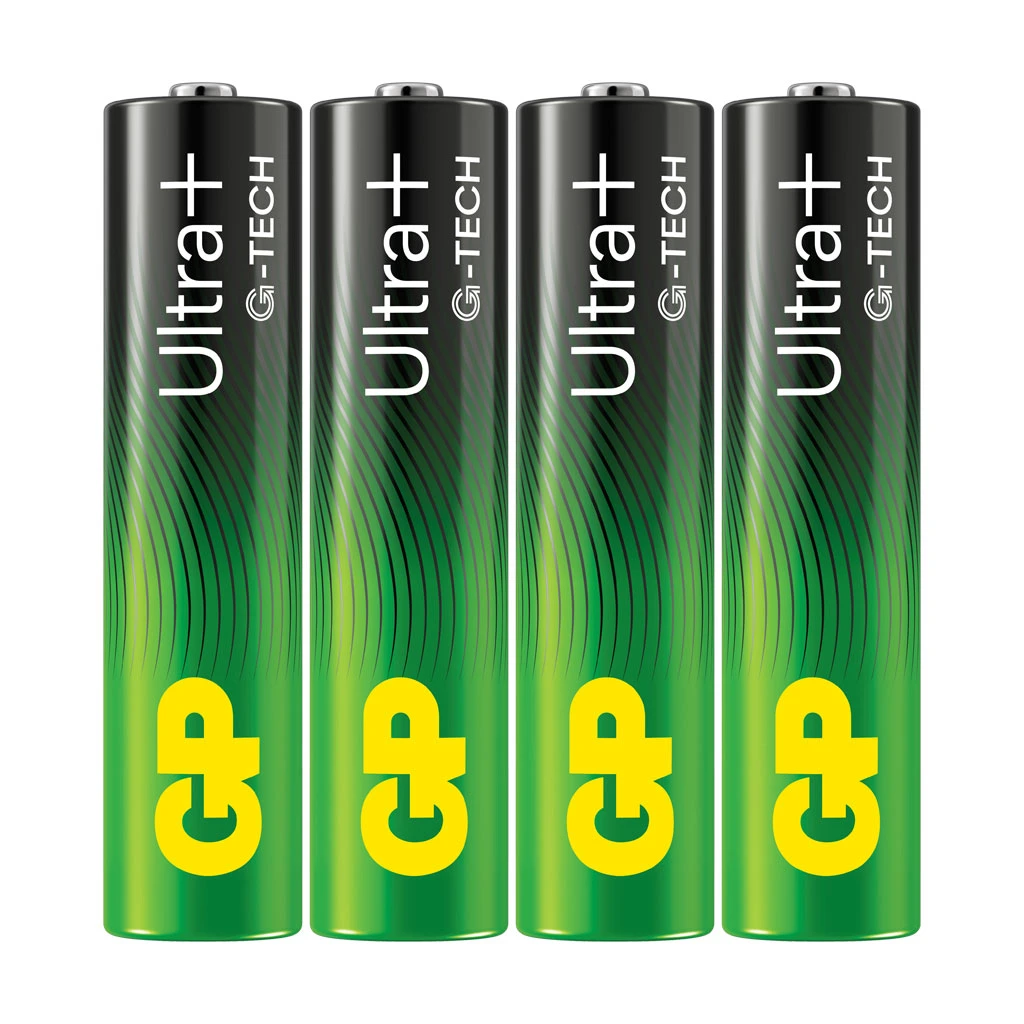 Batteri GP Ultra Plus AAA - LR03/MN2400, 4 stk svane