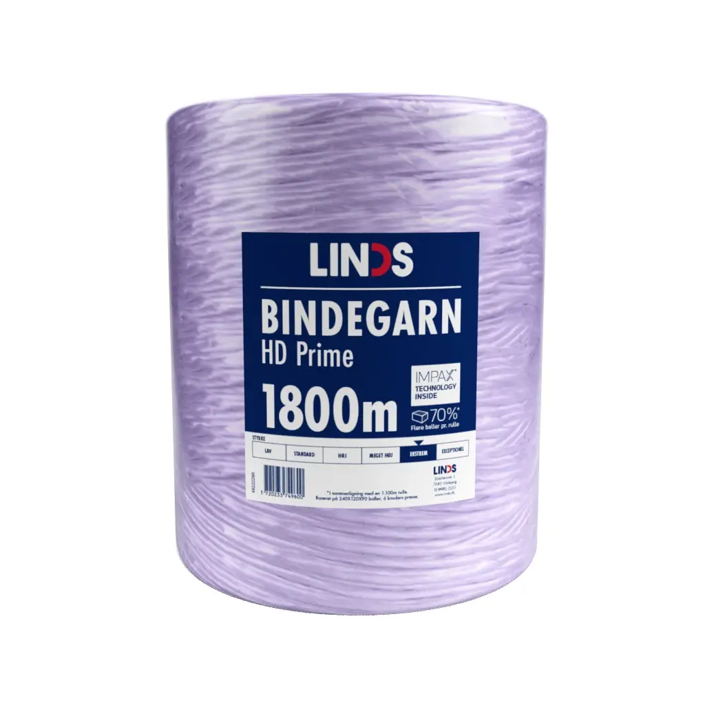 Bindegarn LINDS HD Prime Lilla, 1800 mtr