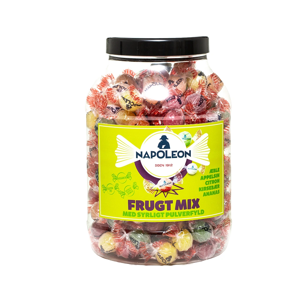 Bolcher Napoleon Frugt mix, 1100 gr