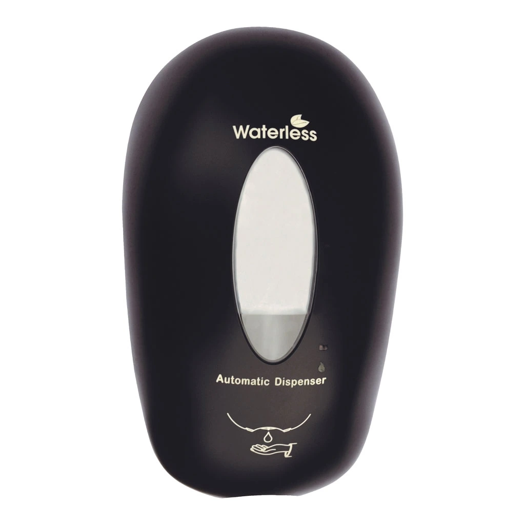 Dispenser til skumsæbe og sprit med sensor sort | Batteridrevet
