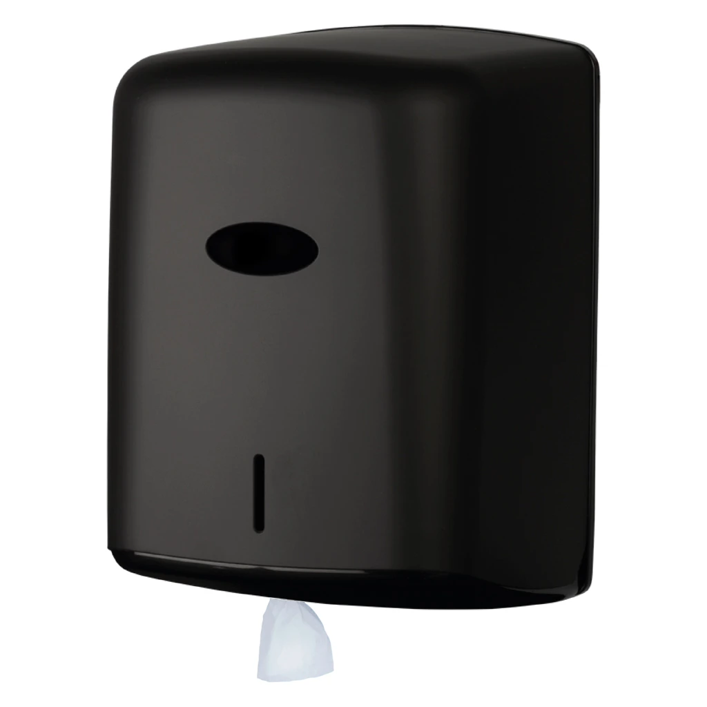 Håndaftørringsdispenser LINDS Centerfeed Sort