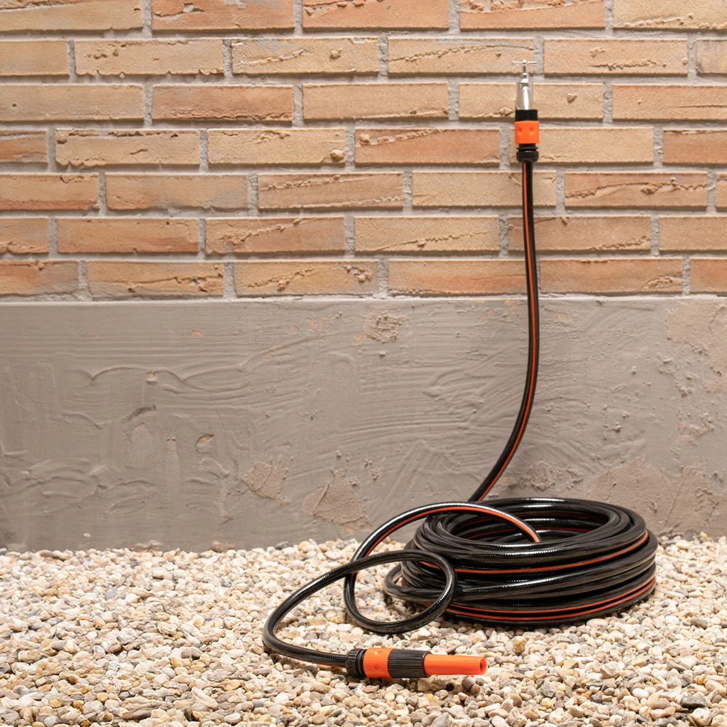 Haveslange Black+ Decker 20 mtr + vandingssæt | Nå hele haven rundt