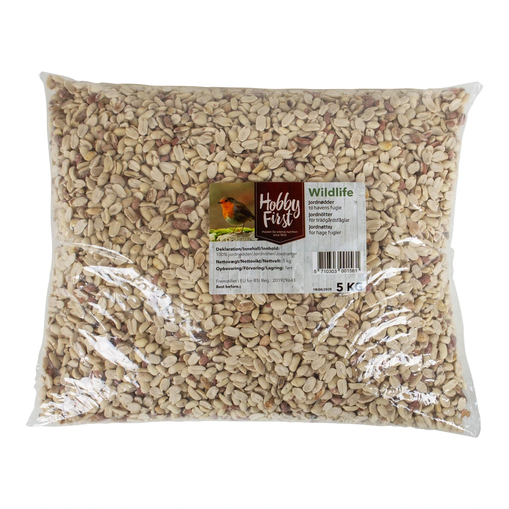 Jordnødder afskallet Hobby First, 5 kg