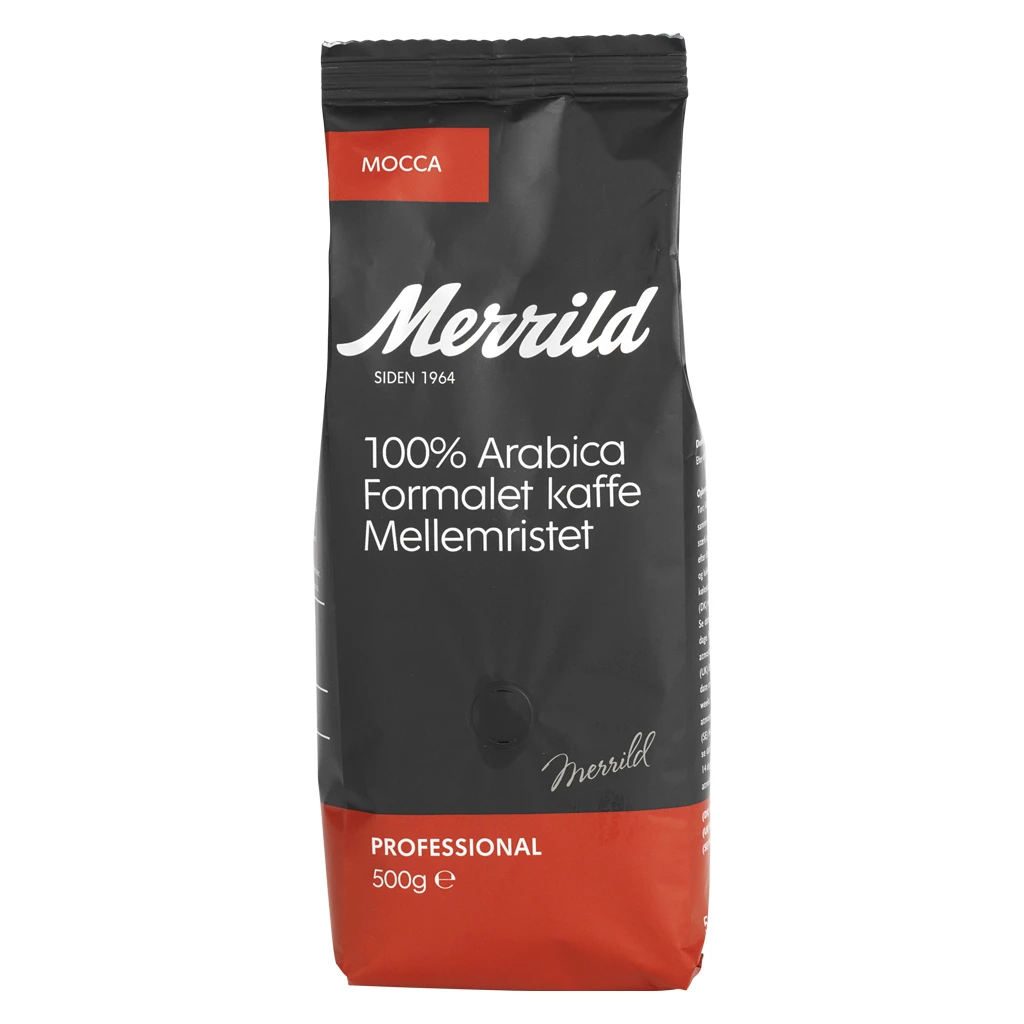 Kaffe Merrild Mocca, 500 gr | Den populære Merrild kaffe