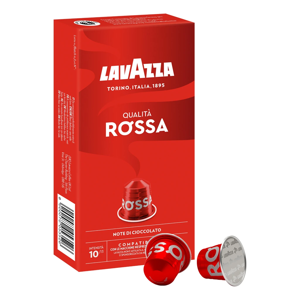 Kaffekapsler LavAzza Qualitá Rossa, 10 stk