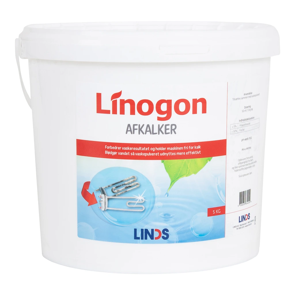 Linogon Kalkfjerner 5 kg | Holder maskinen fri for kalk