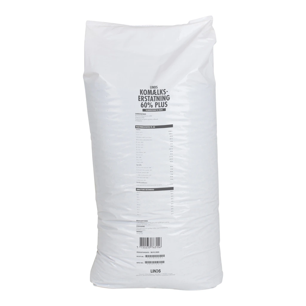 Komælkserstatning LINDS 60% PLUS, 20 kg