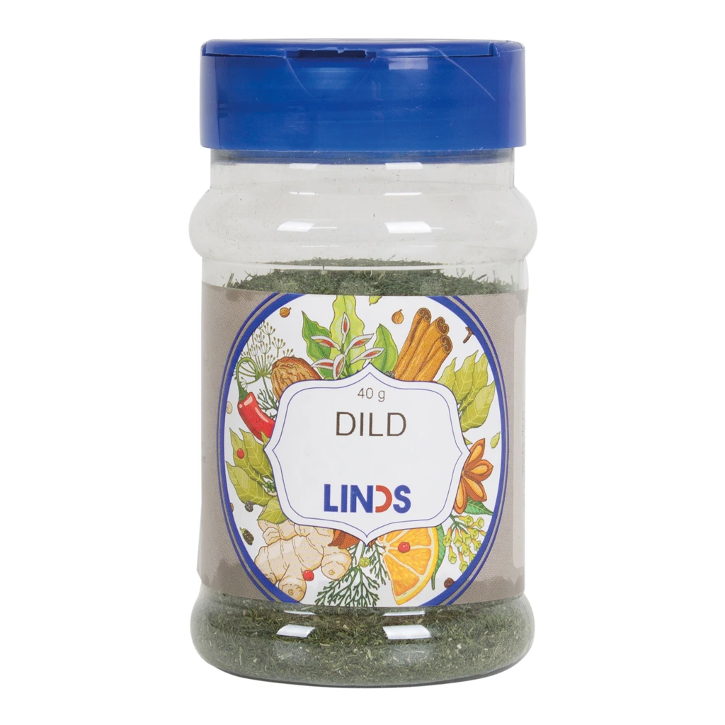 LINDS Dildspidser 40 gram | Dild krydderi | Køb online på linds.dk