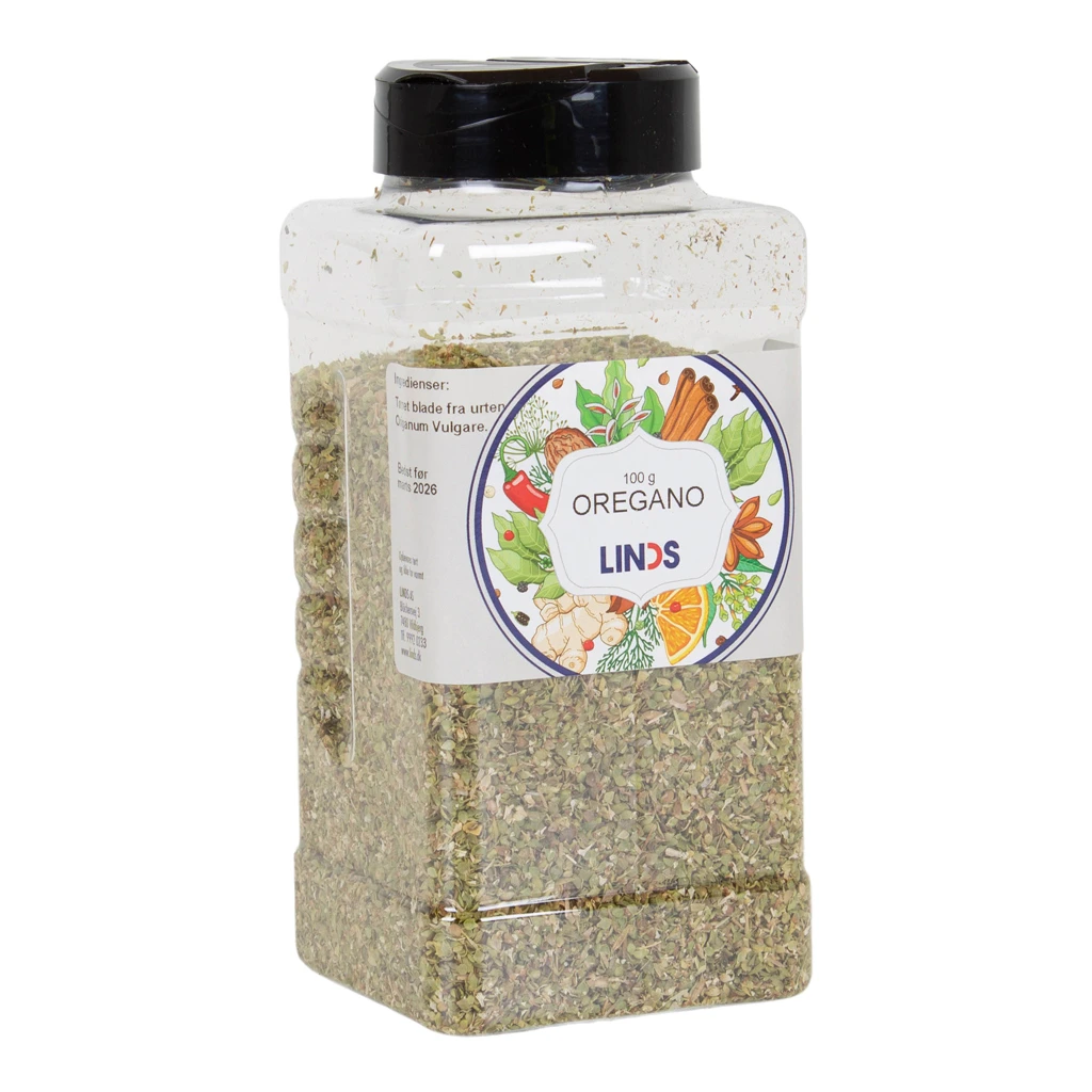 Krydderi LINDS Oregano 100 gr | Køb online hos LINDS.dk