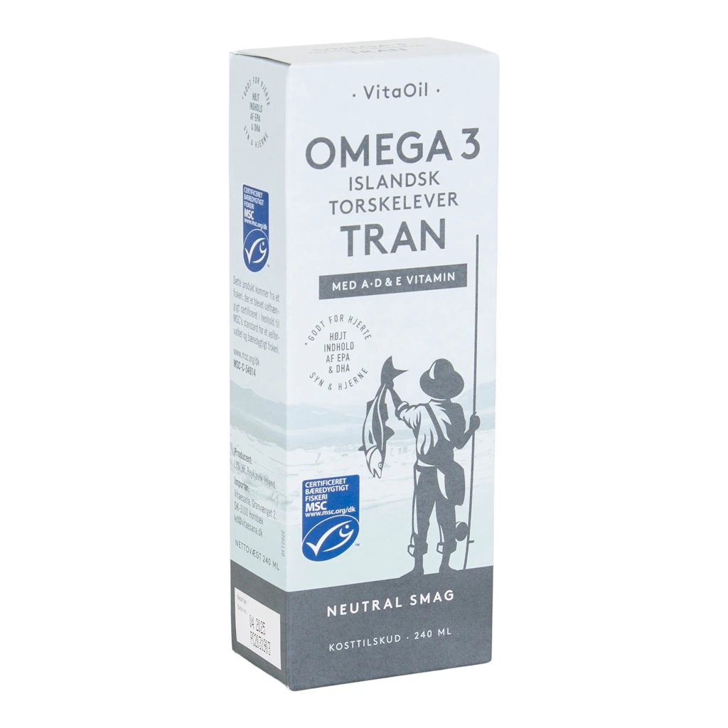 Levertran Omega 3 | Styrk hjerne, hjerte og syn med torskelevertran
