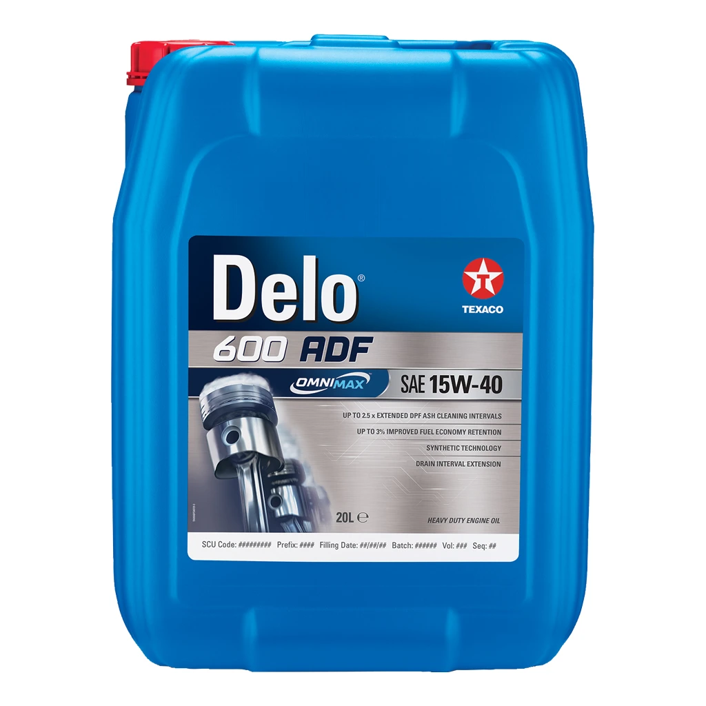 Motorolie Delo 600 ADF SAE 15W-40, 20 ltr